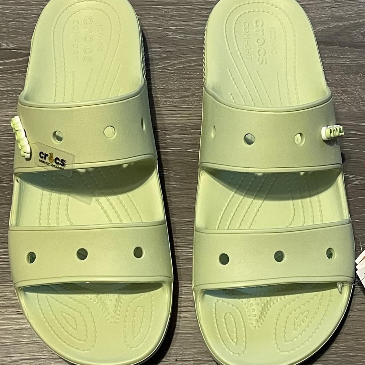 Crocs Classic Sandal “Citrus Green” •New with... - Depop