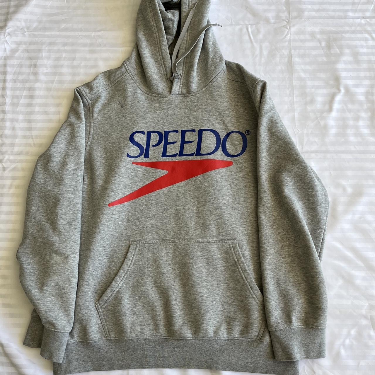 Retro Speedo Hoodie Size Large 8/10 condition no... - Depop