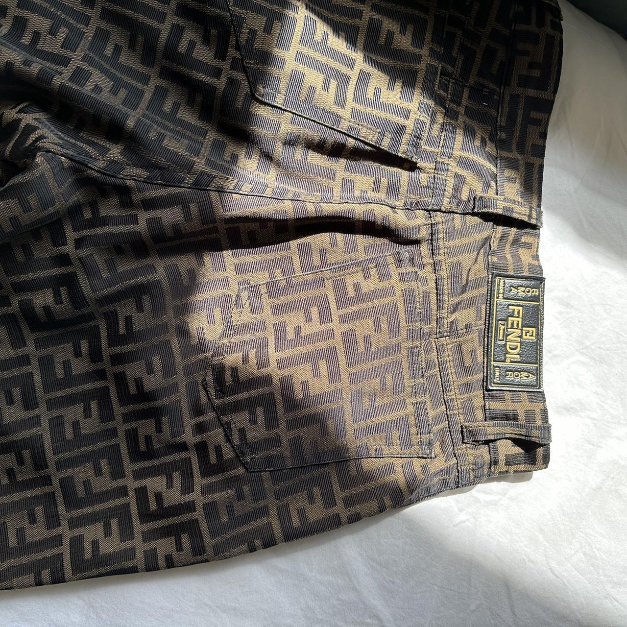 Fendi trousers Vintage fendi trouser Tag says W29... - Depop