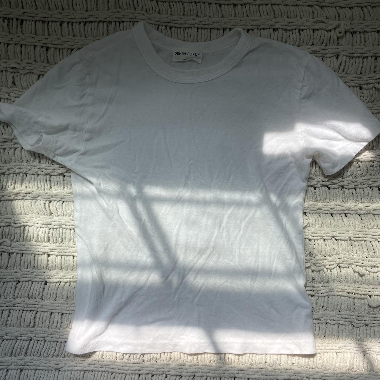Brand new aritzia white tee! Super comfy and... - Depop