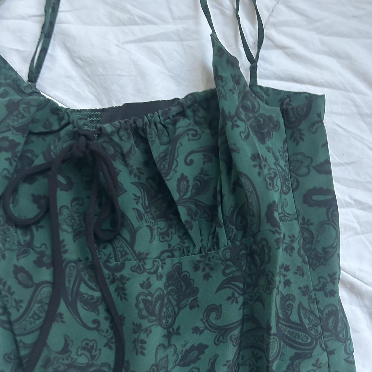 stunning Realisation Par green dress In perfect... - Depop