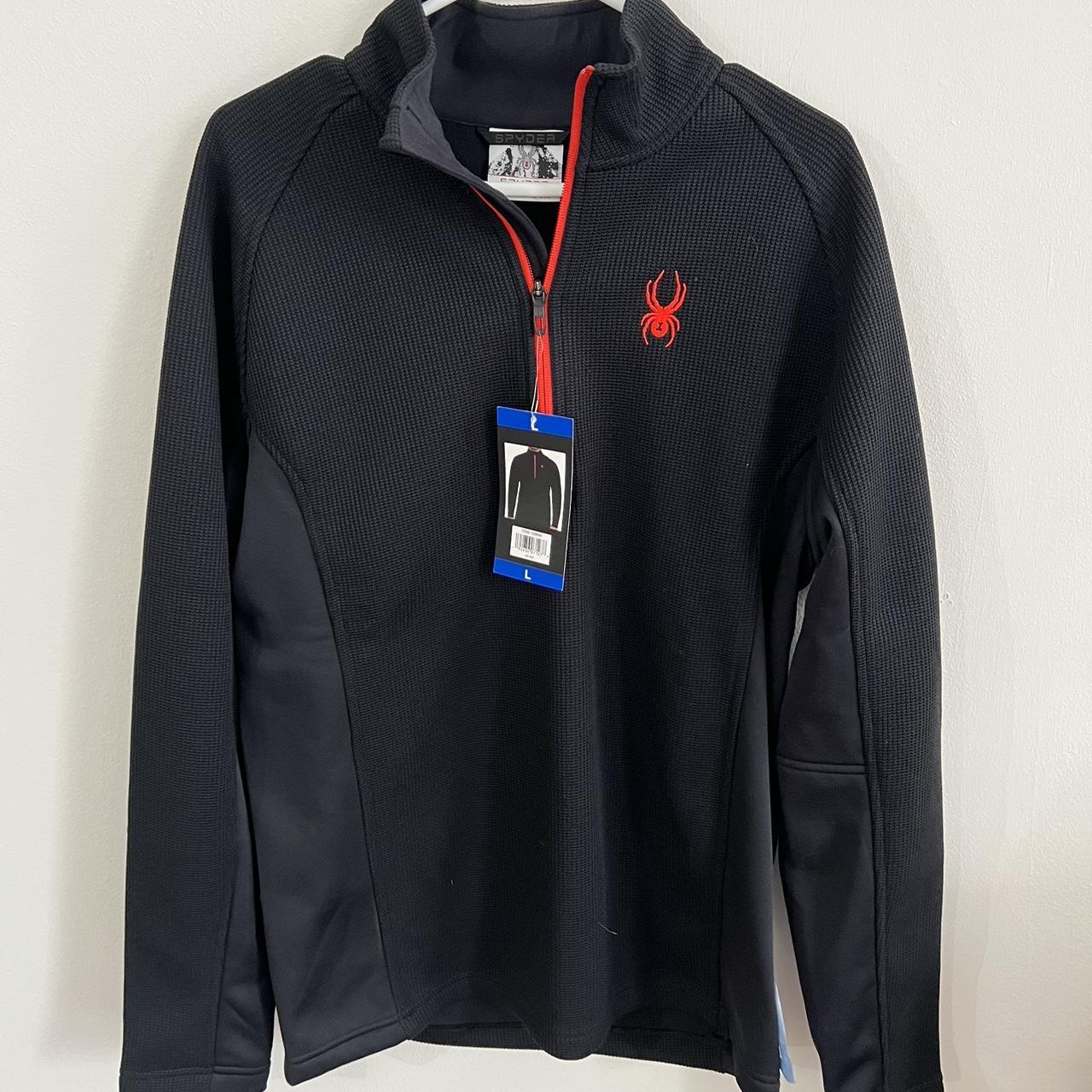 Spyder Men’s half zip sweater - brand new with tags - Depop
