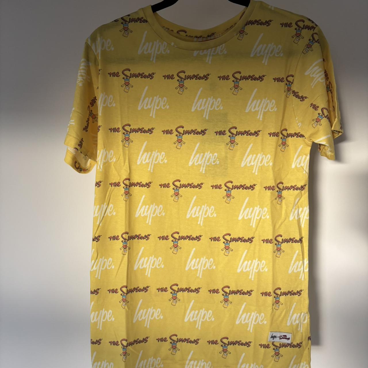HYPE Simpsons yellow Bart tshirt. Size small brand... | Depop