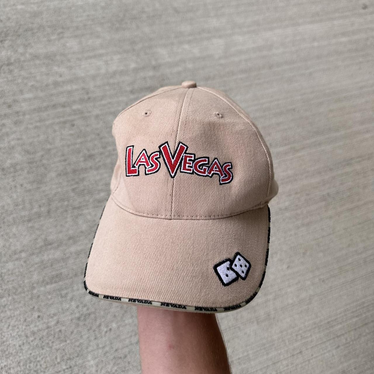 vintage las vegas nevada baseball cap hat adjustable... - Depop