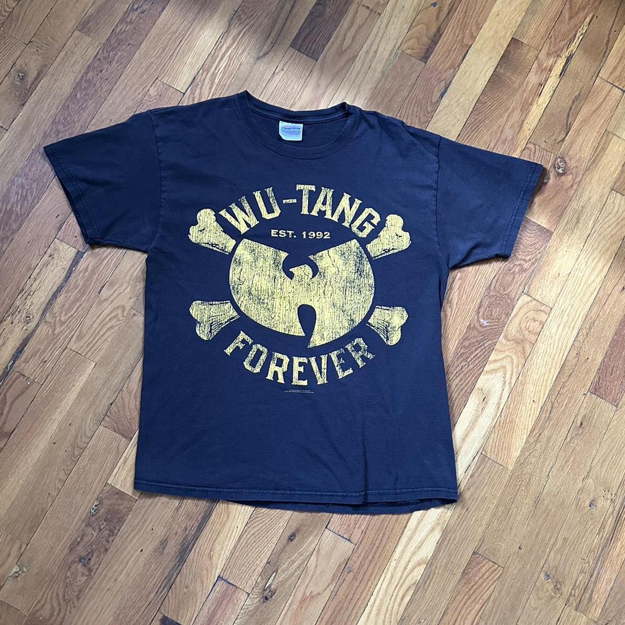 vintage y2k wutang clan forever t-shirt no flaws... | Depop