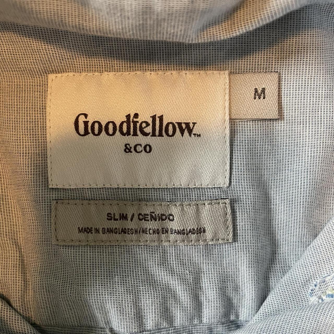 Goodfellow & Co. Men's Blue and Grey Polo-shirts | Depop