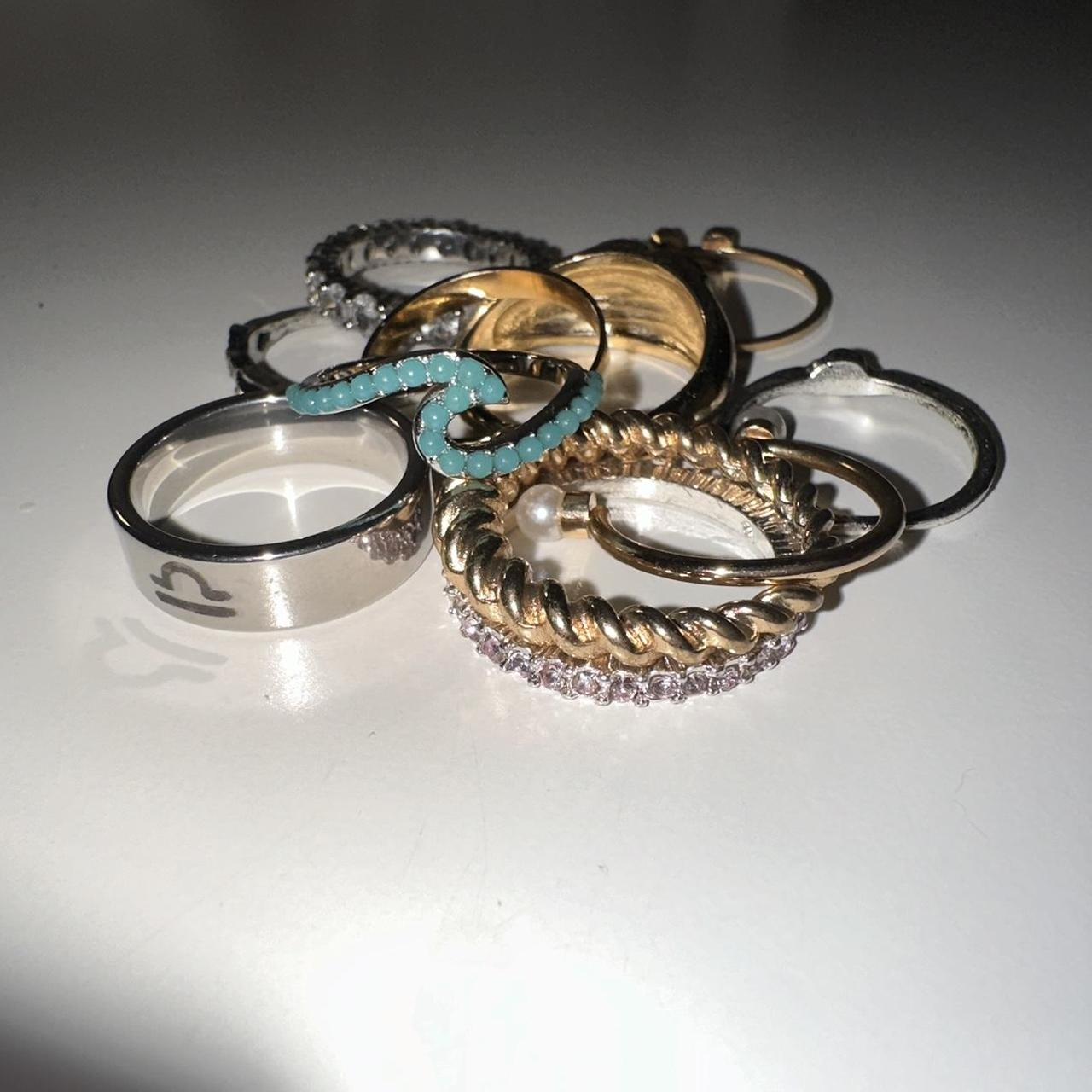 good and silver ring mystery pack! (comes with a... - Depop