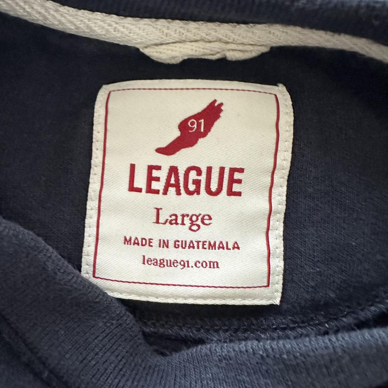 UCSD crewneck - navy and yellow - size L - bottom... - Depop