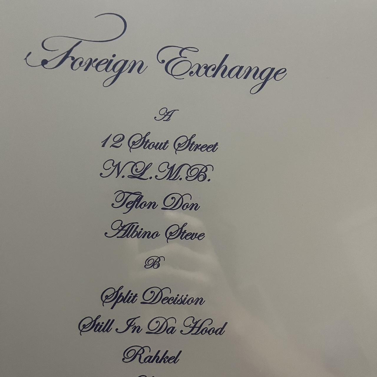 Gud, RX Papi - Foreign Exchange 12" Red-Blue... - Depop