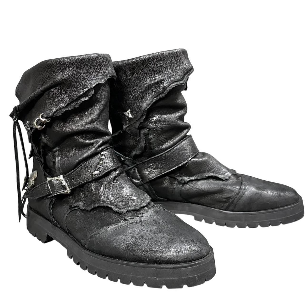 14th Addiction Punk Elvis Boots - CUSTOM SZ... - Depop