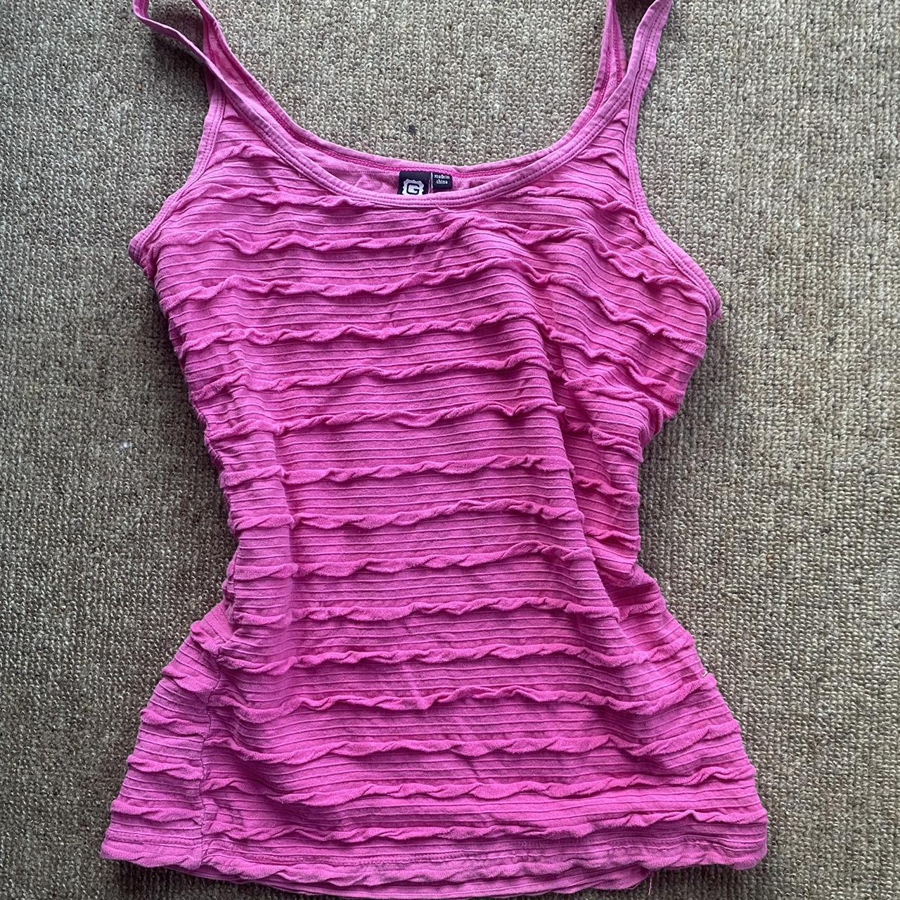 old label glassons cami top tagged size 8 - Depop