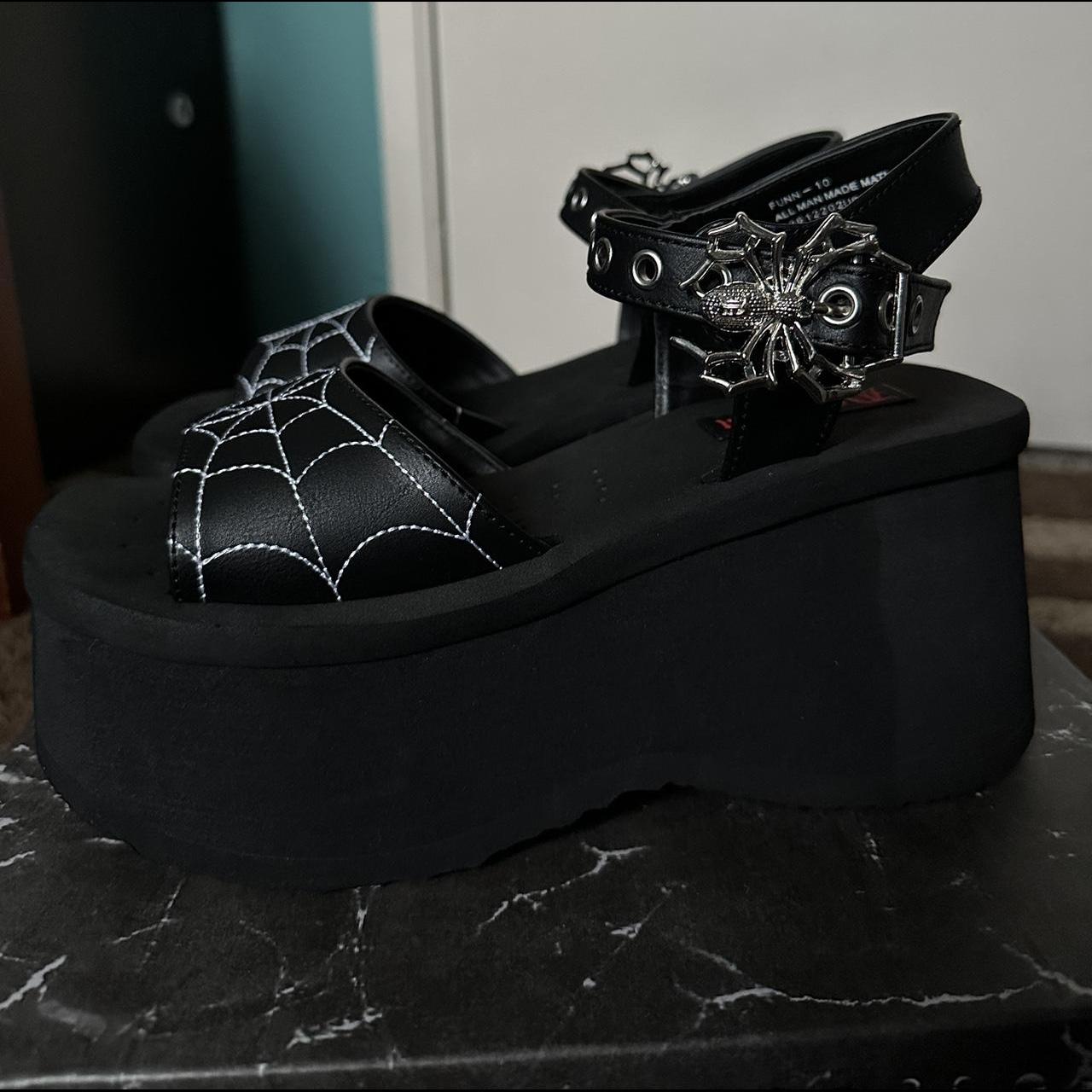 Demonia Cult sandal platform design: FUNN10 only... - Depop