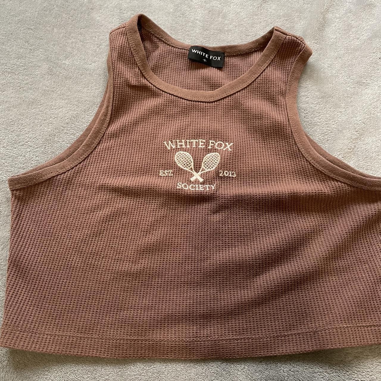 White fox crop - Depop