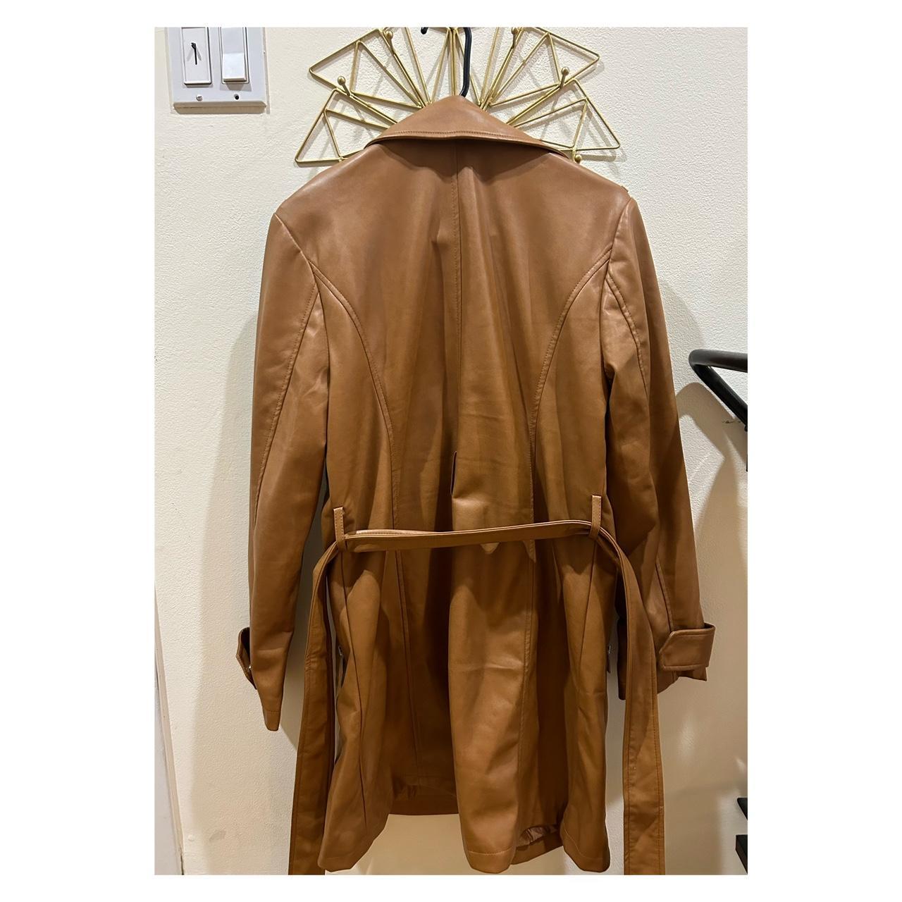 Bagatelle Collection Faux Leather Jacket Purchased... - Depop