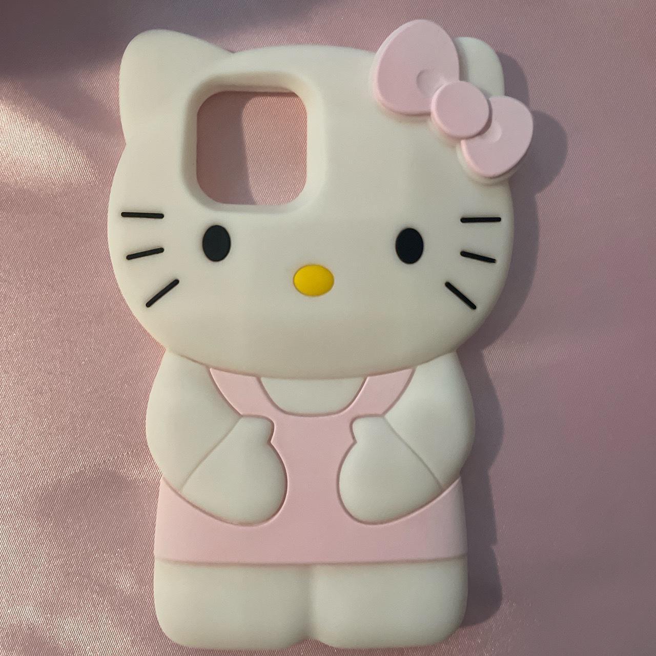 3d silicone hello kitty pink iphone 12 case 💕💕💕 NO... - Depop