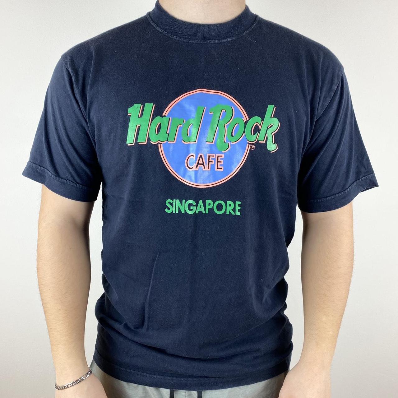 Hard Rock Cafe Singapore graphic t-shirt. Super y2k... - Depop