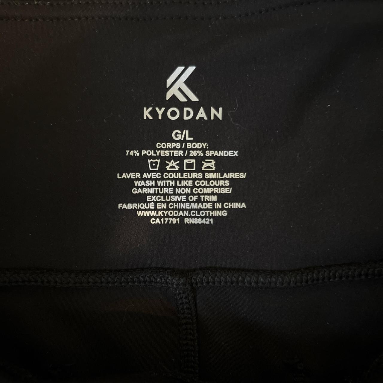 Kyodan yoga pants. Black flared style. Women’s... | Depop