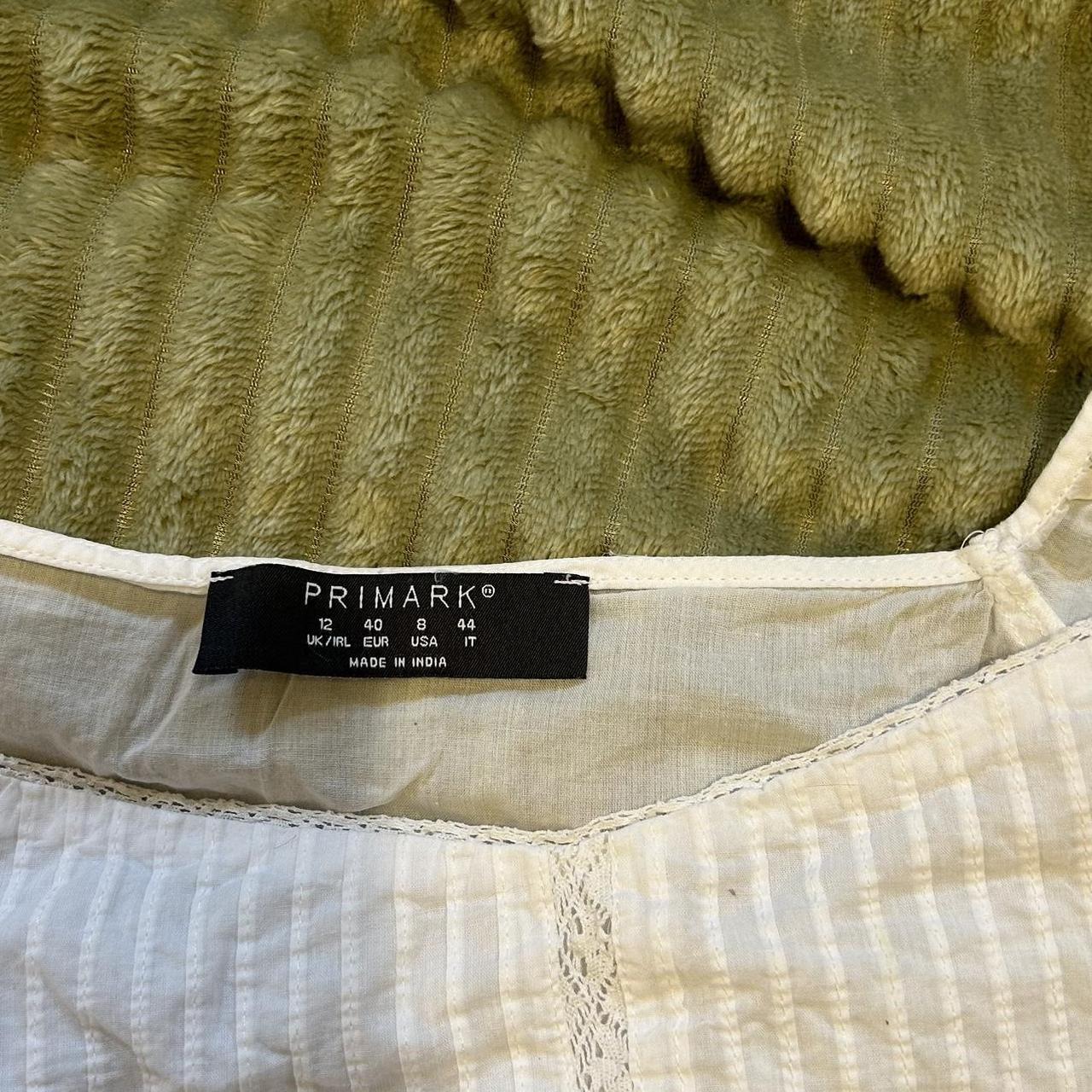 White floaty blouse from primark Only worn to try... - Depop