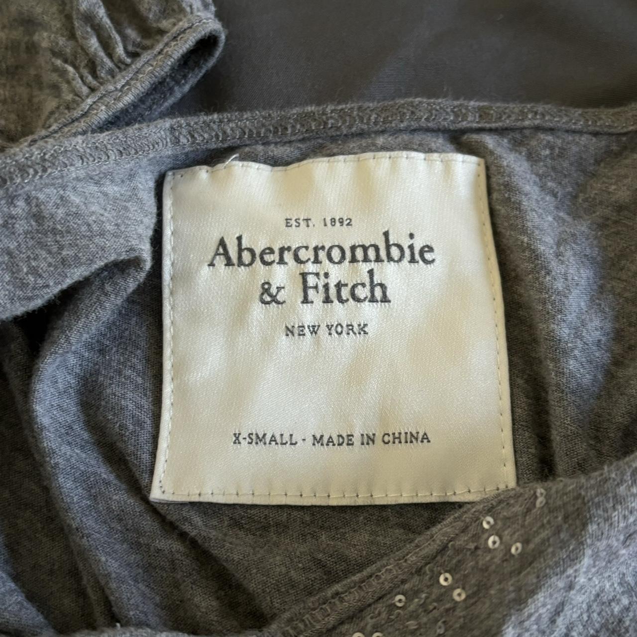 Y2K Abercrombie & Fitch babydoll top Size extra... - Depop