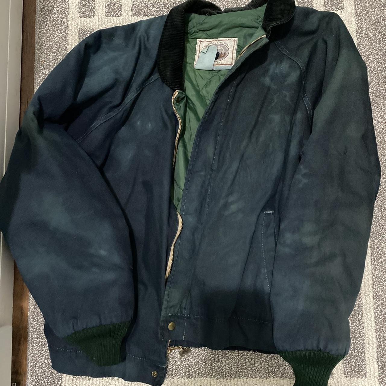 vintage faded work jacket size XL #workjacket... - Depop
