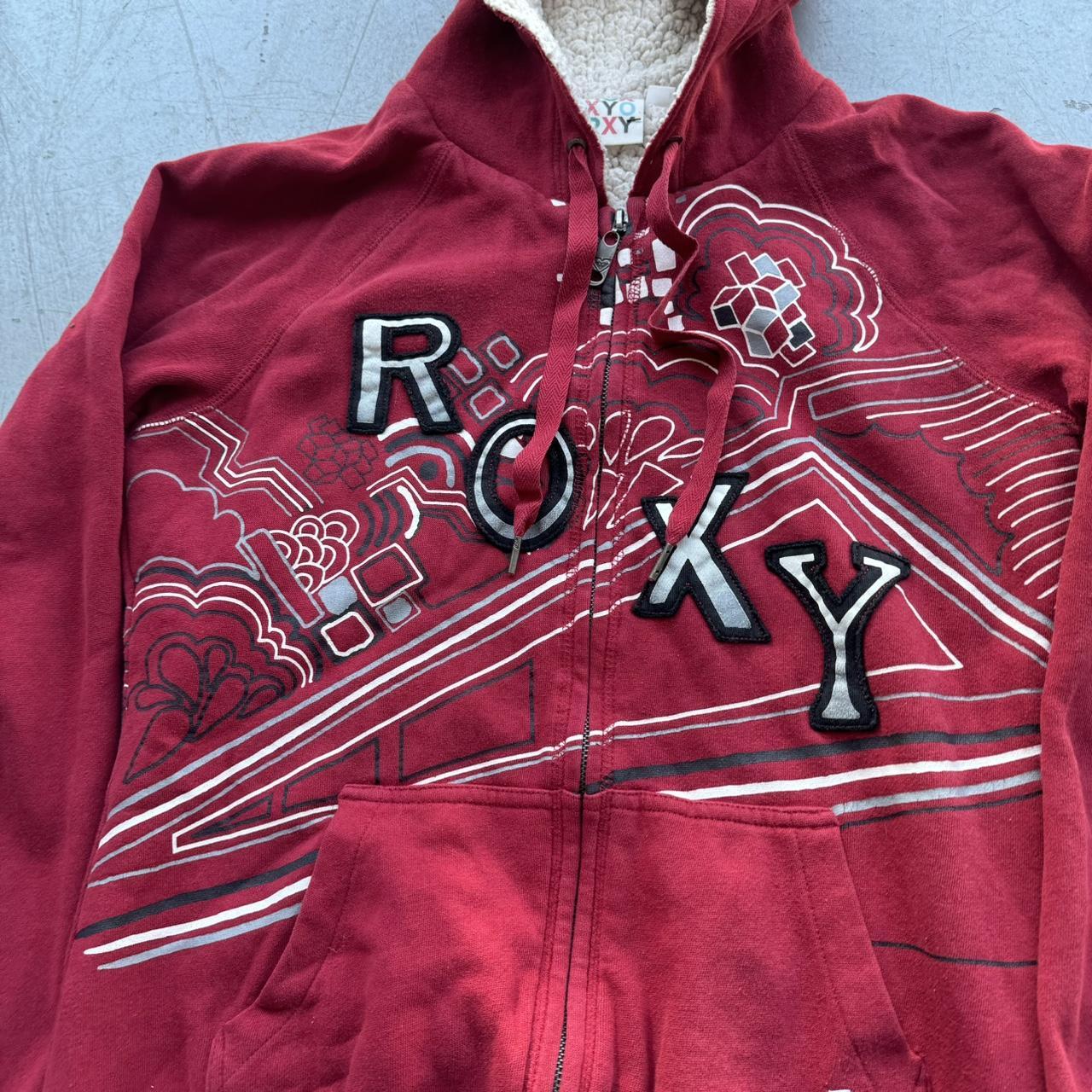Y2K ROXY hoodie Women’s large #y2k #vintage #womens - Depop