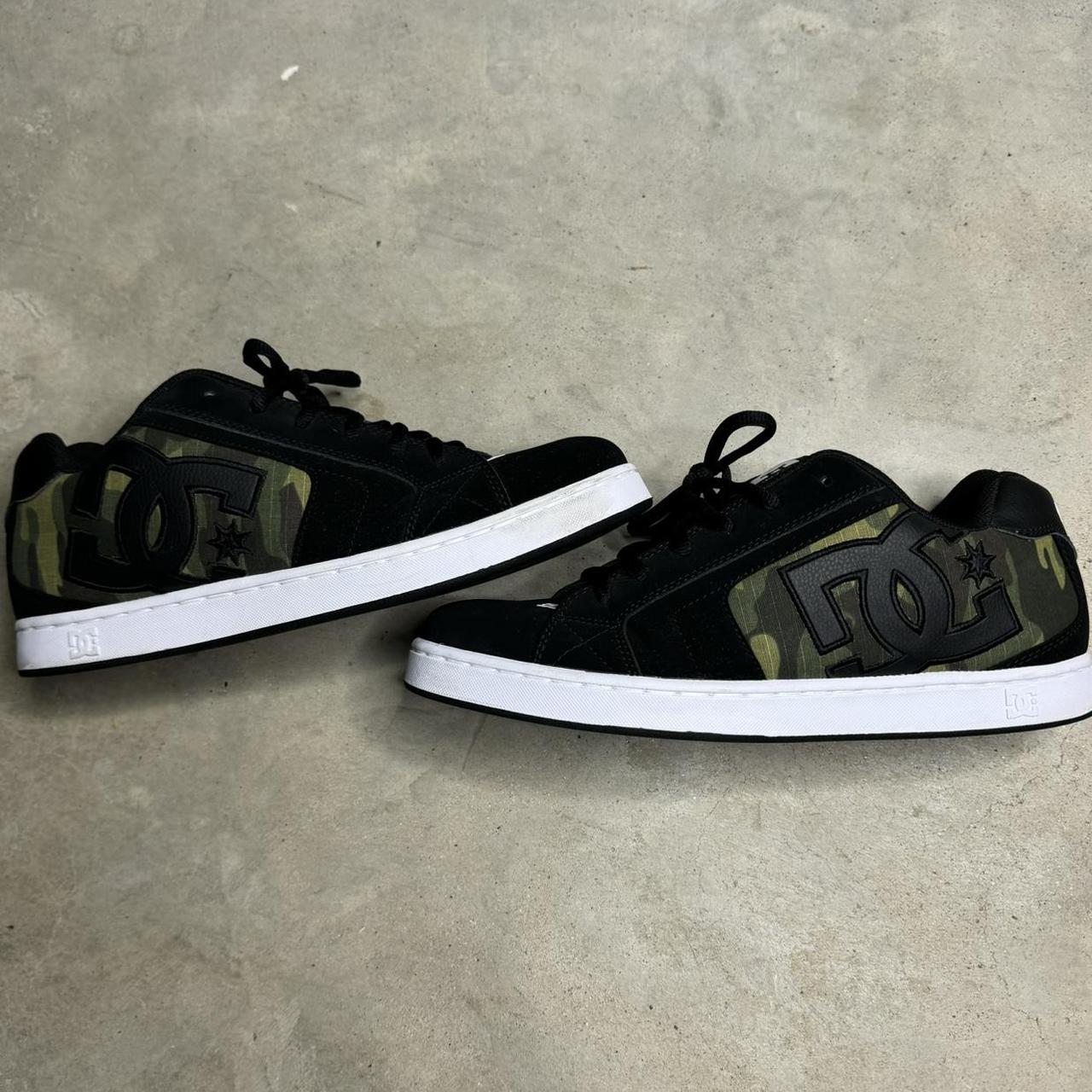 Y2K CHUNKY GRUNGR DC CAMO SHOES Perfect condition... - Depop