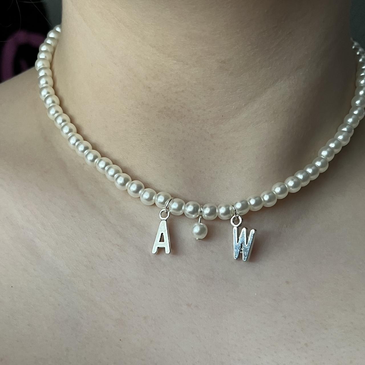 A & W Custom Lana Del Rey Pearl Necklace Based on... - Depop