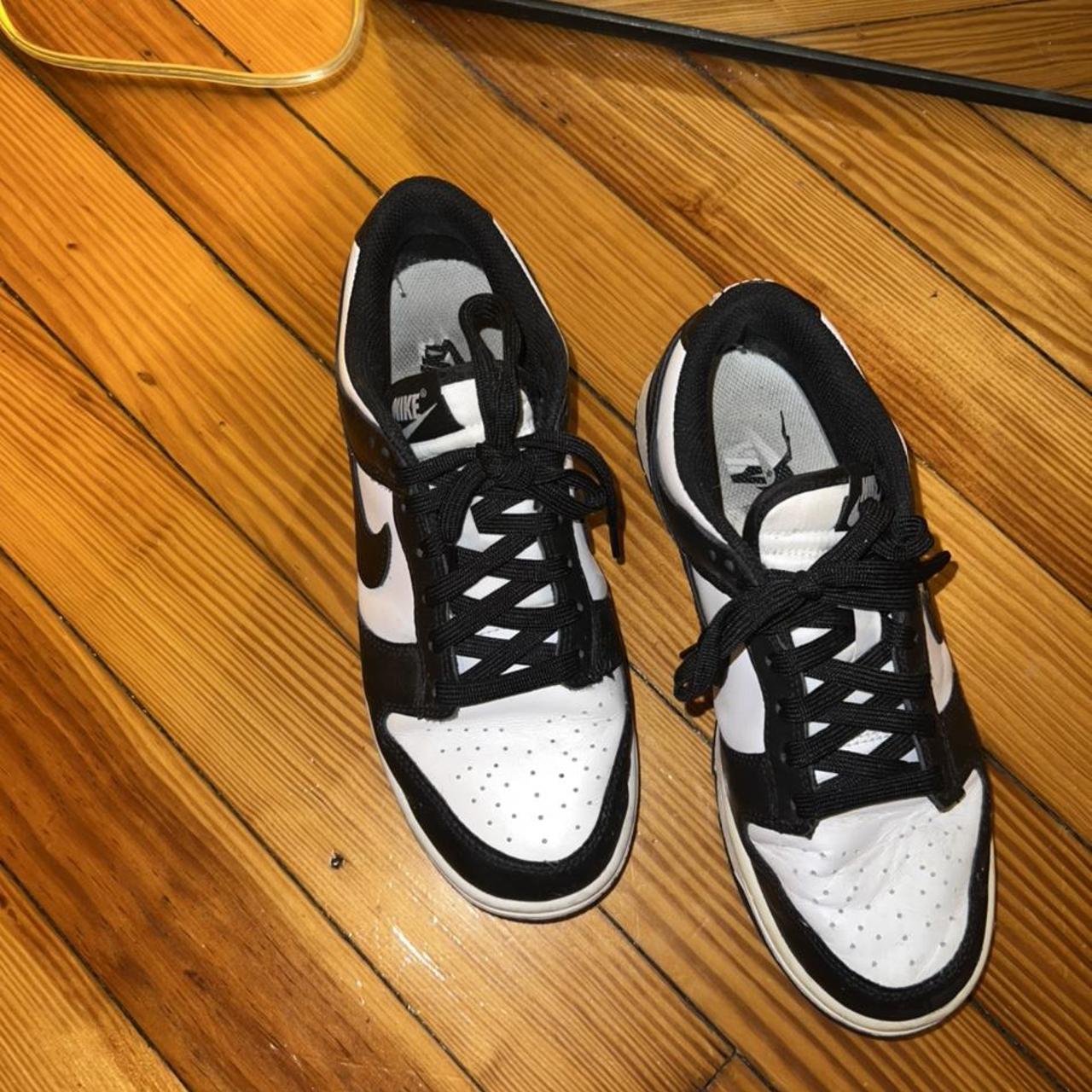 Womens Nike dunks Creases shown on front #nike... - Depop