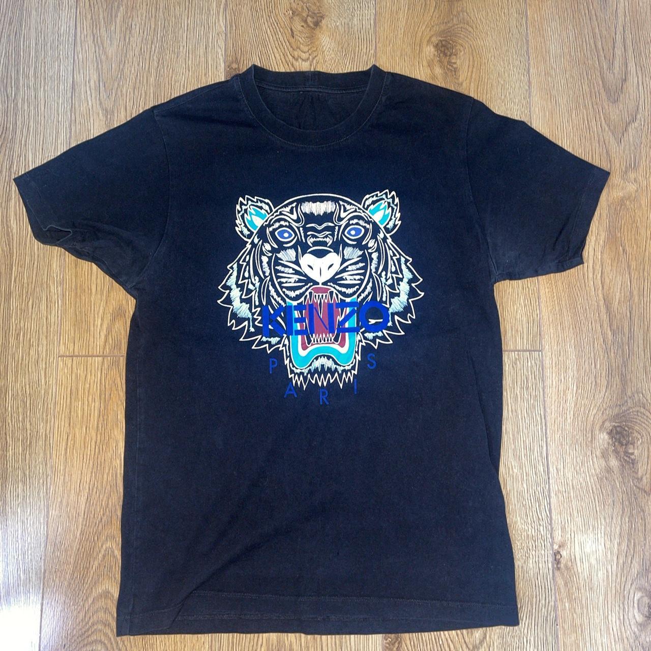 Kenzo top One wash away from looking new Medium but... - Depop