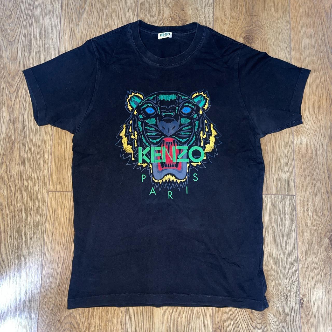 Kenzo top One wash from looking nice again, hasn't... - Depop