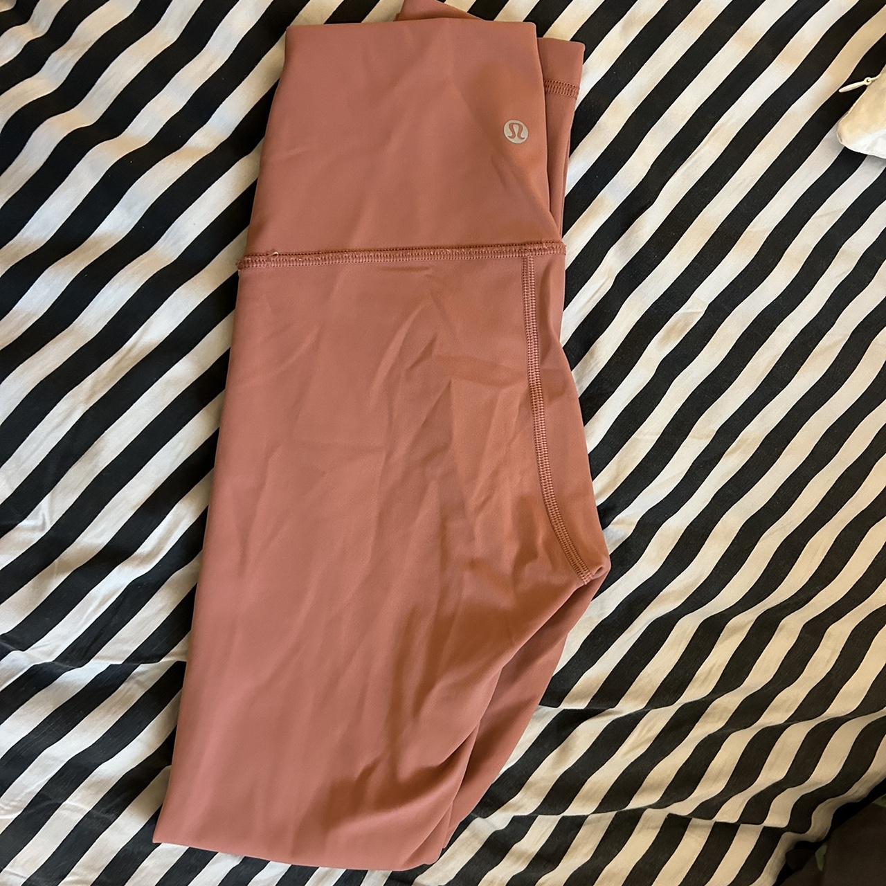 Lululemon pink colored wonder under... - Depop