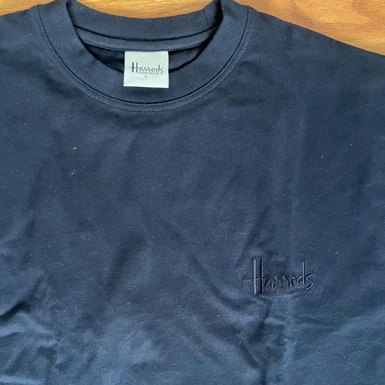 Harrods Vintage Harrods Logo T shirt - Depop