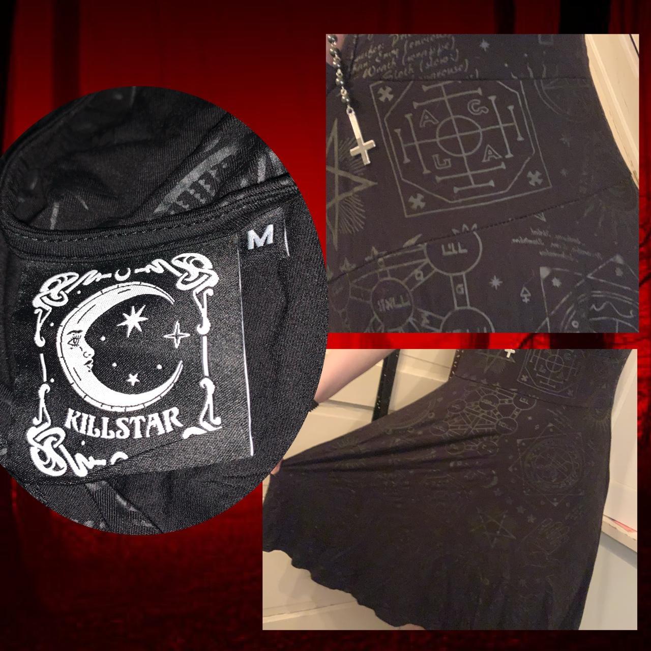 Killstar Women's Black Dress | Depop