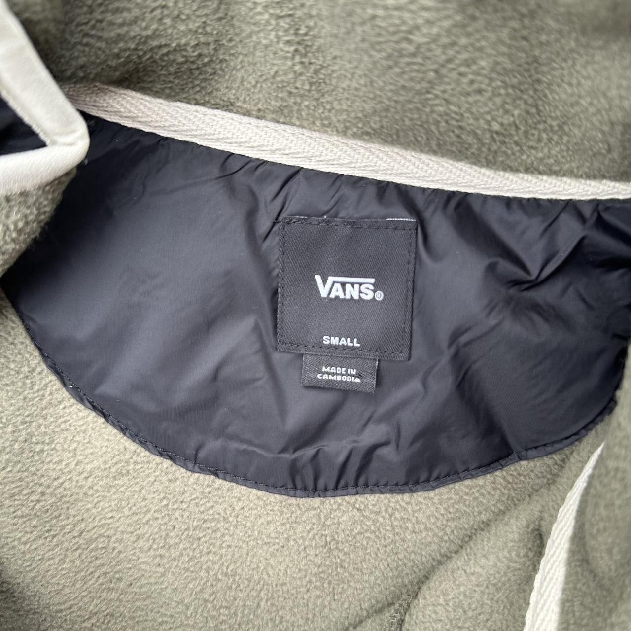 Vans Fleece Double Zipper • size small fits like... - Depop