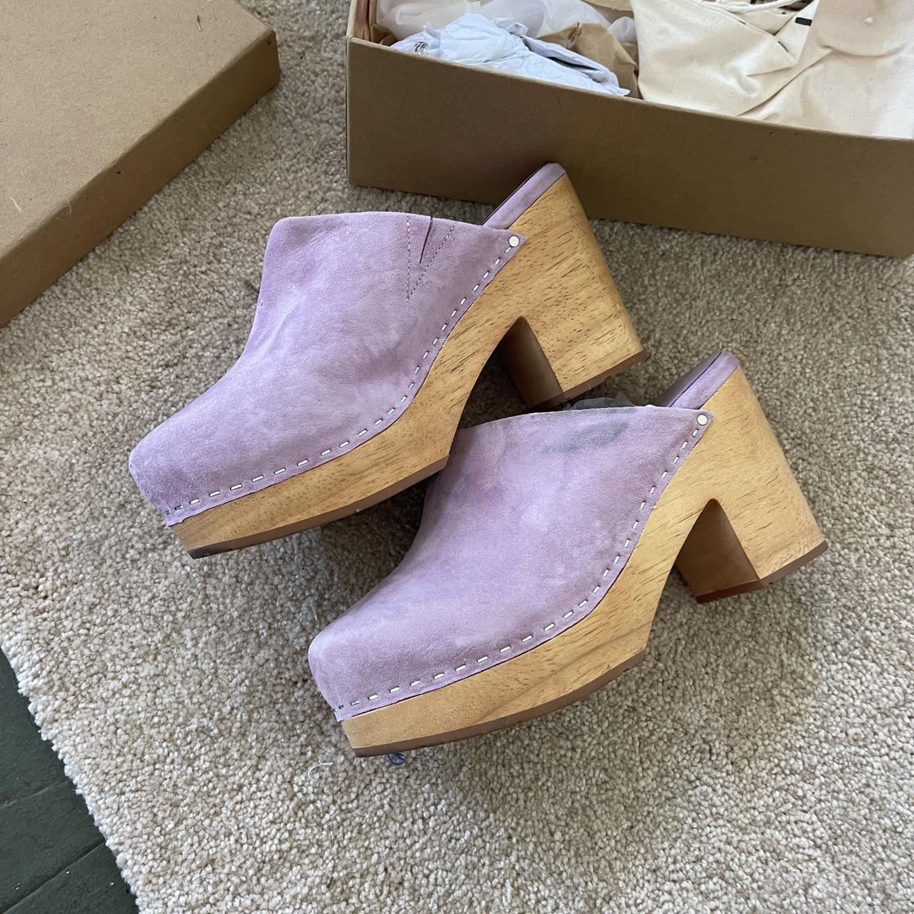 Charlotte stone platform clogs They run small a... - Depop