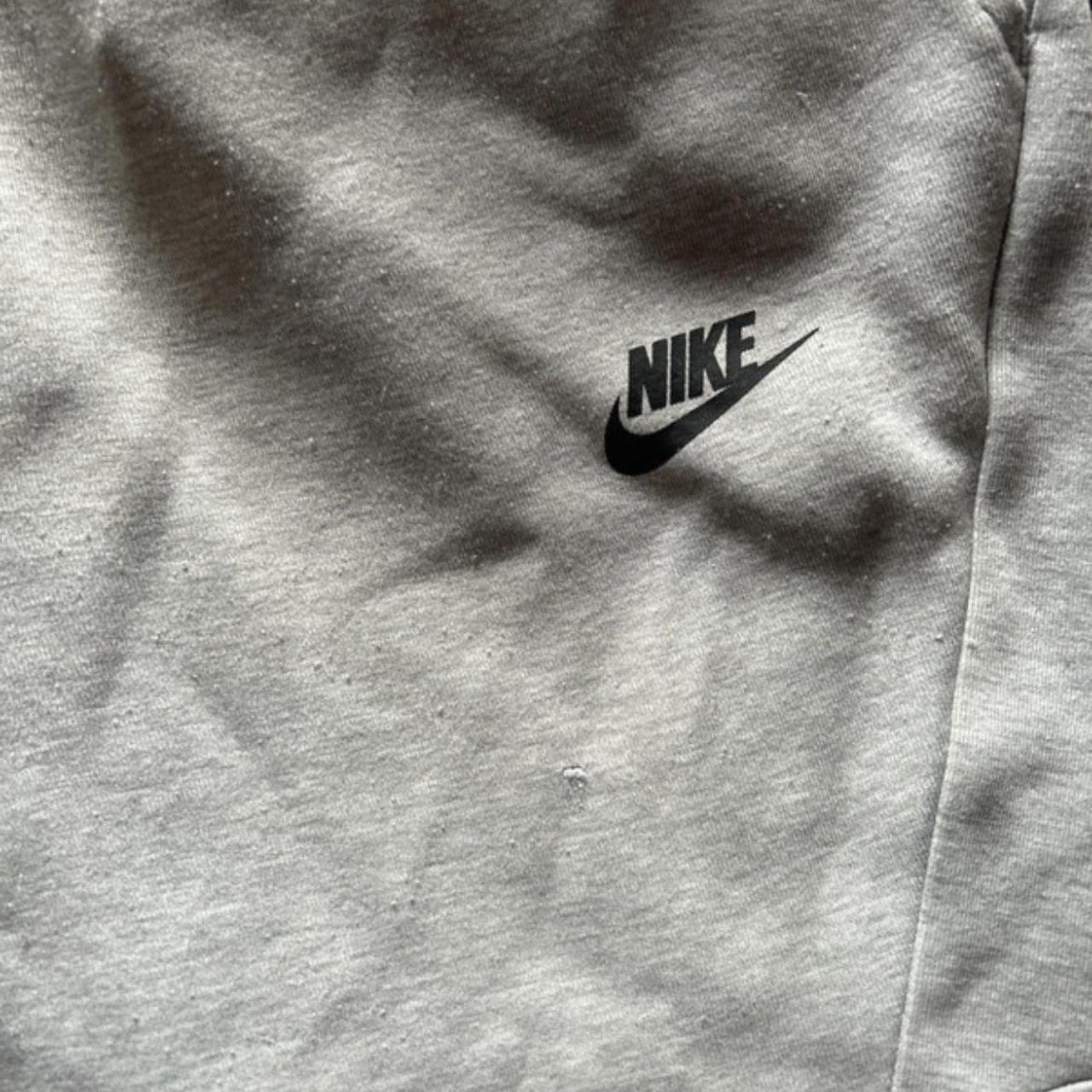 Grey Nike tech fleece full tracksuit Bottoms size M... - Depop