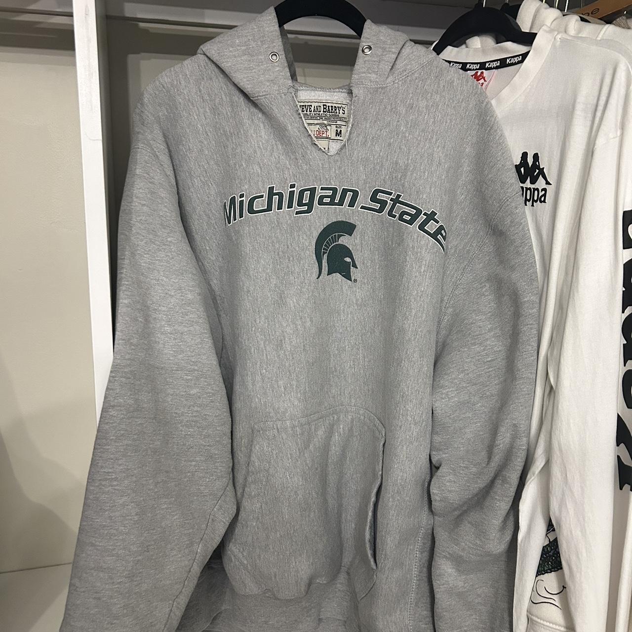 Vintage MSU hoodie in perfect condition size... - Depop