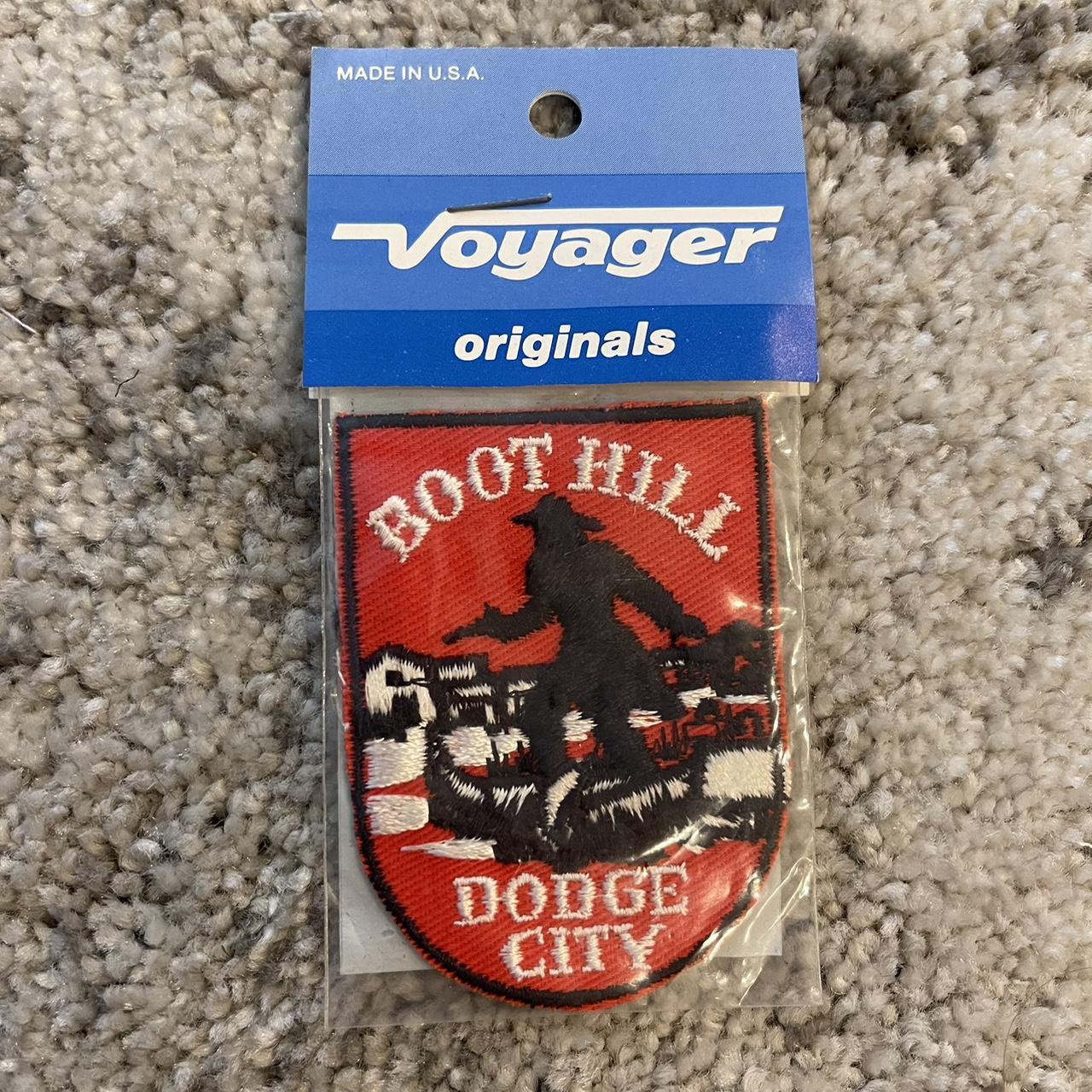 Vintage Voyager patch - Boot Hill Dodge City Sew... - Depop
