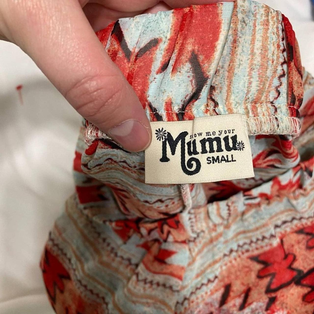 Show Me Your Mumu Carlos Swing Short Red... - Depop