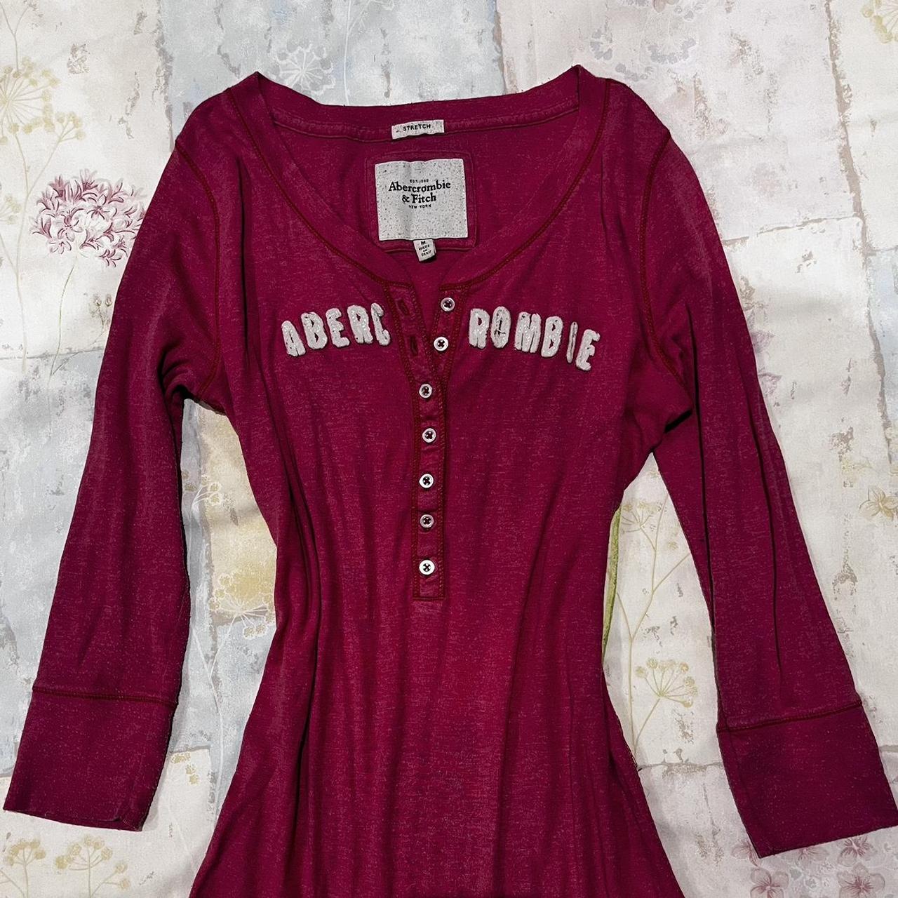 Amazing vintage y2k pink Abercrombie and fitch... - Depop