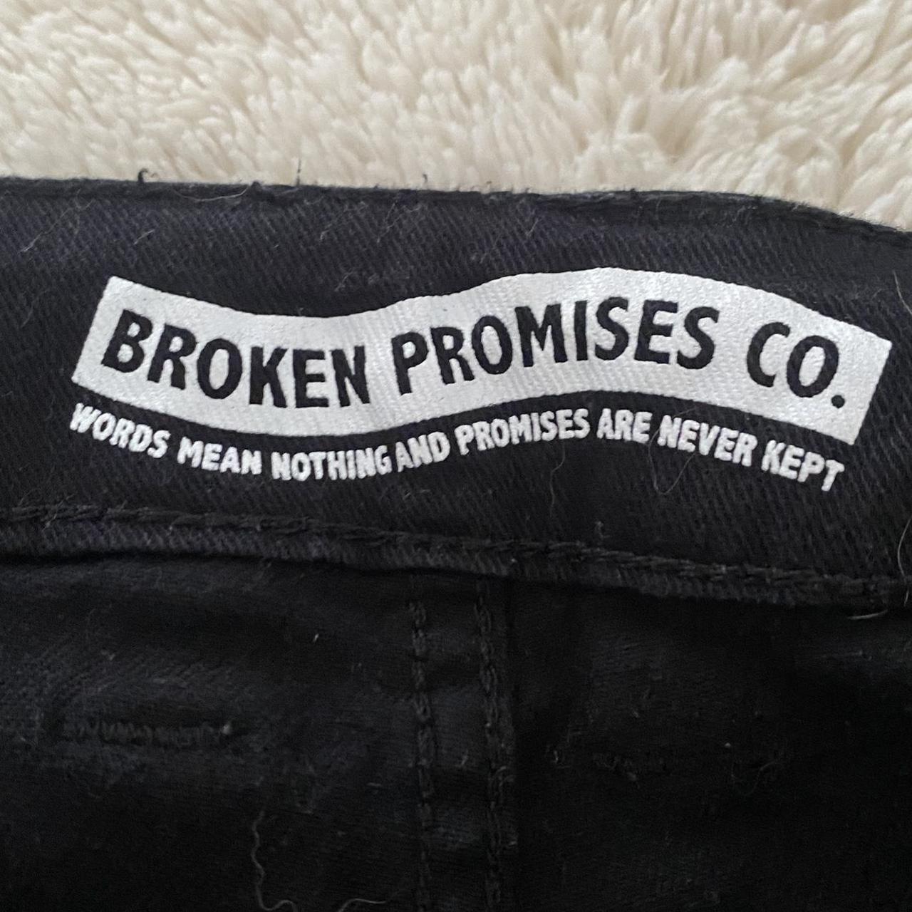 Black Red Cobra Jeans. Broken Promises. Size 34.... - Depop