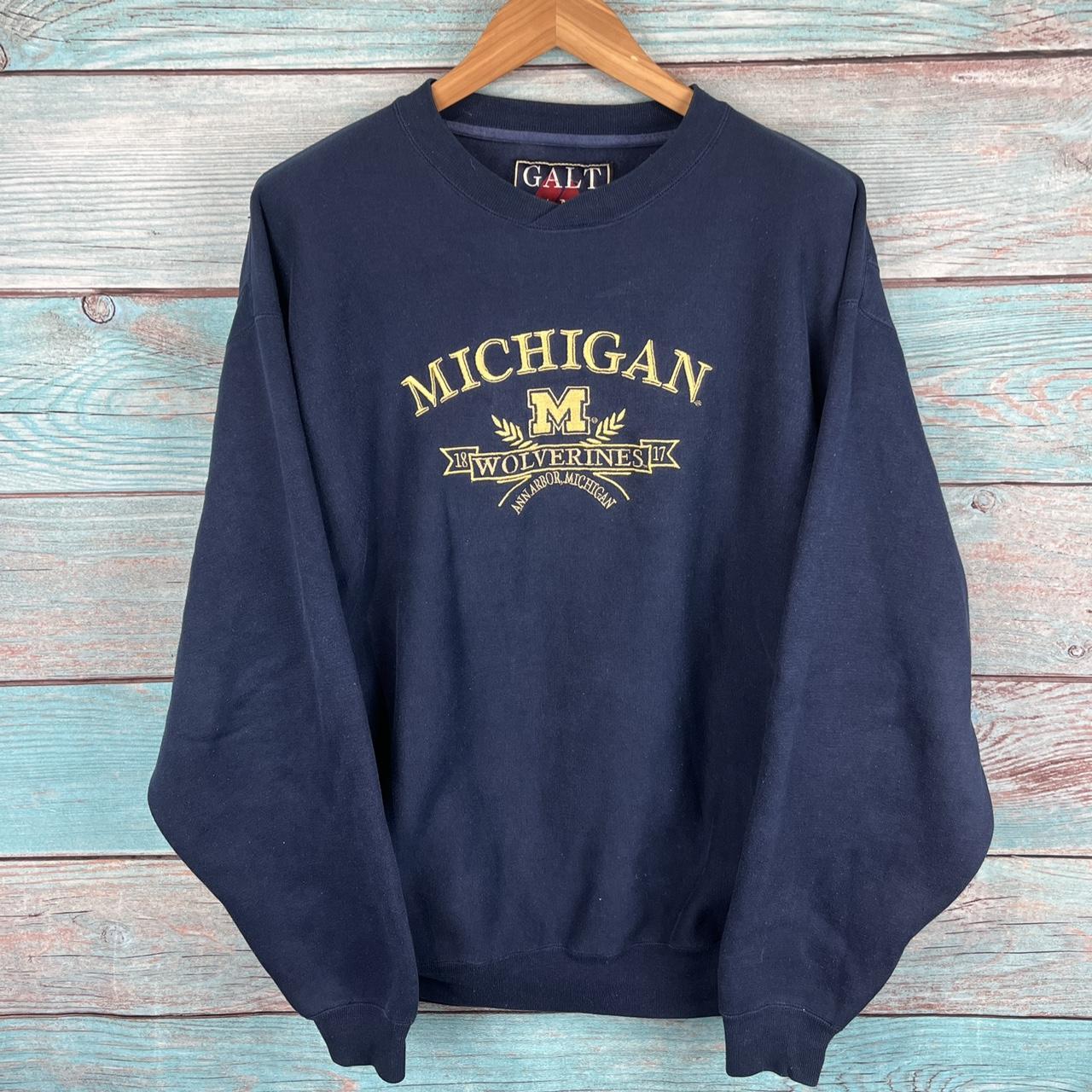 Galt Sand Michigan Wolverines Sweatshirt Size XL... - Depop
