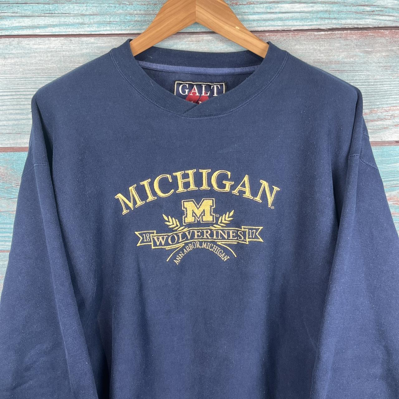 Galt Sand Michigan Wolverines Sweatshirt Size XL... - Depop