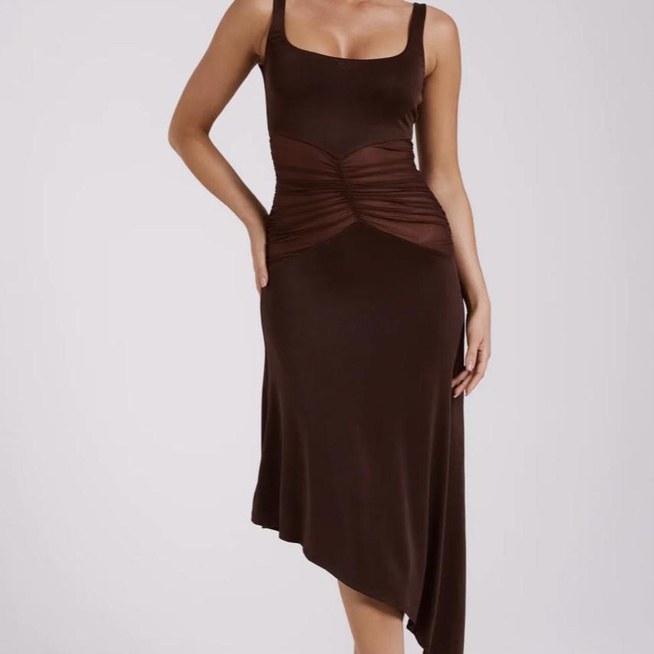 BRAND NEW WITH TAGS Meshki Kora Mesh Panelled Midi... - Depop