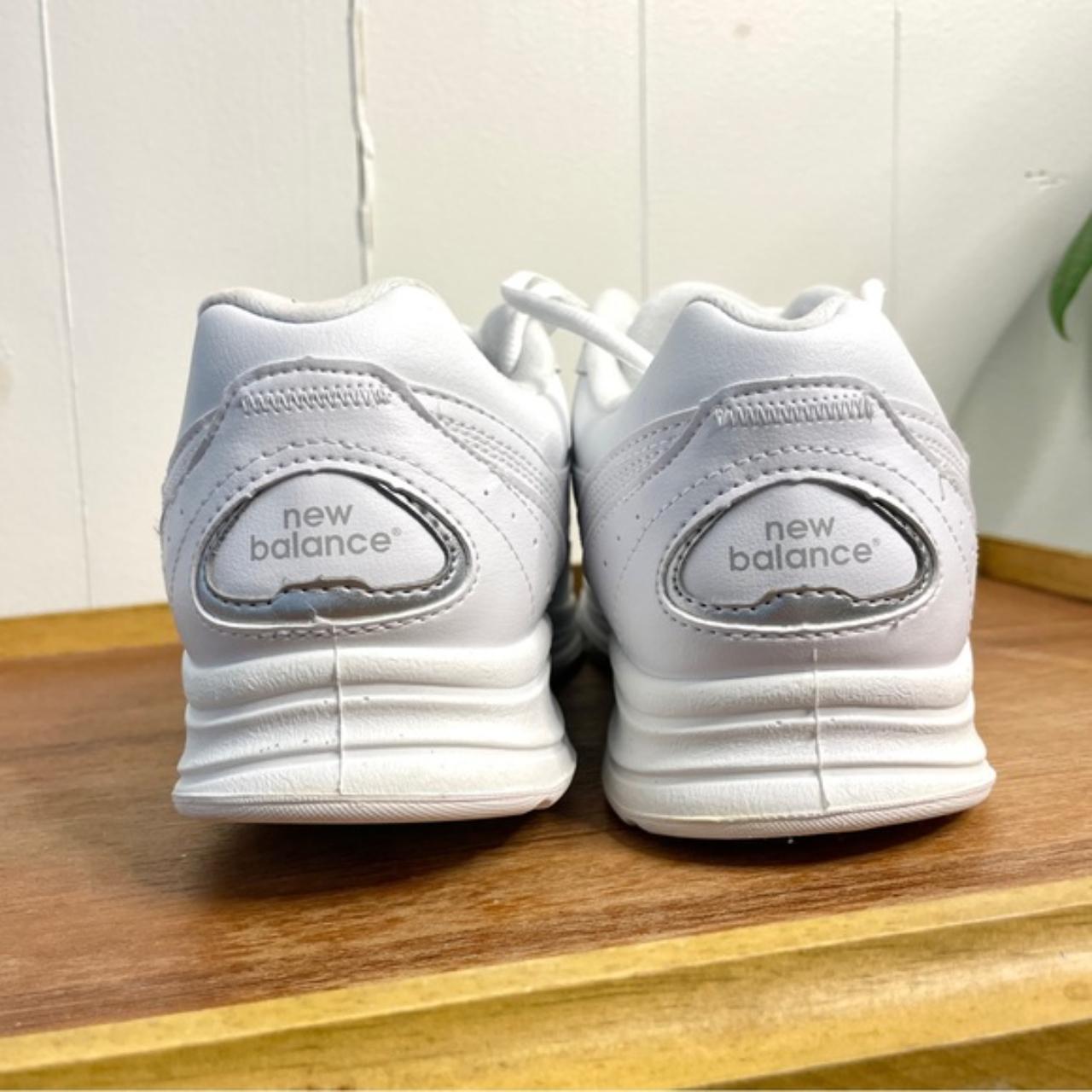 NEW IN BOX New Balance Mens White Sneakers, Marche... - Depop