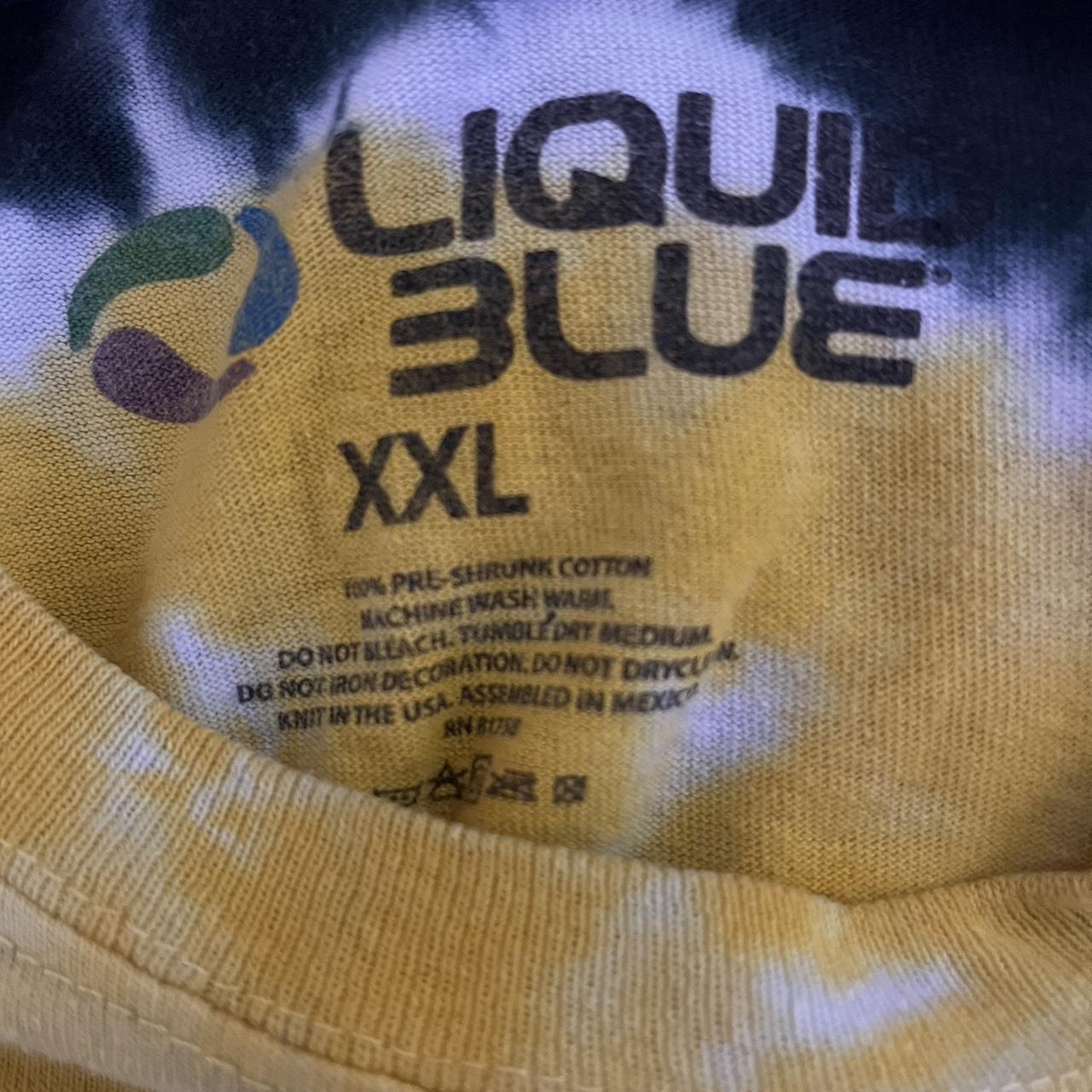 Tie Dye Liquid Lagoon Pittsburgh Steelers t-shirt. XXL - Depop