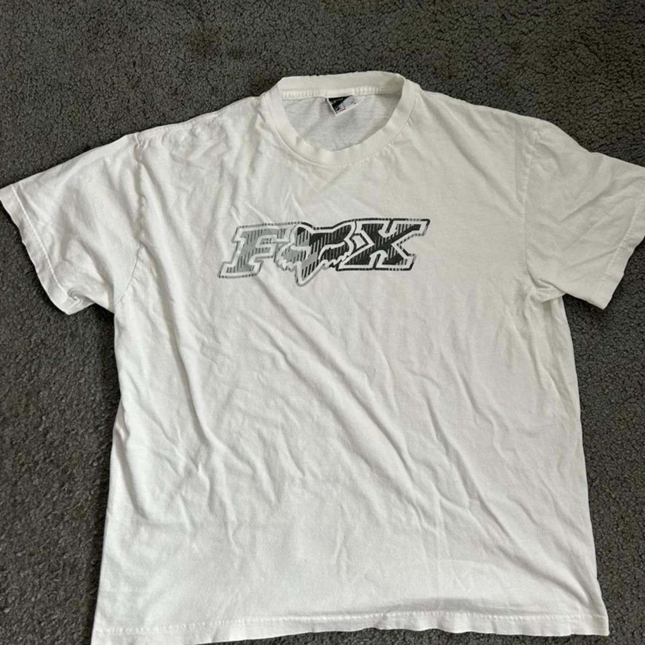 Vintage Fox Racing T-shirt This is an OG fox racing... | Depop
