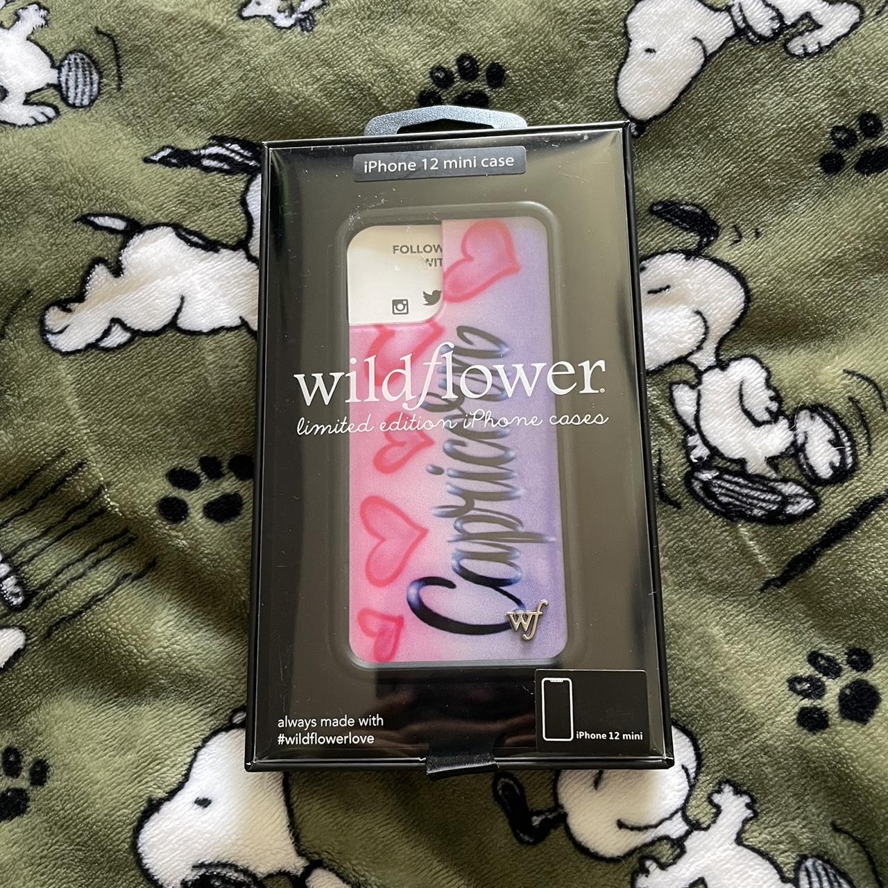 wildflower iphone 12 MINI capricorn case - Depop