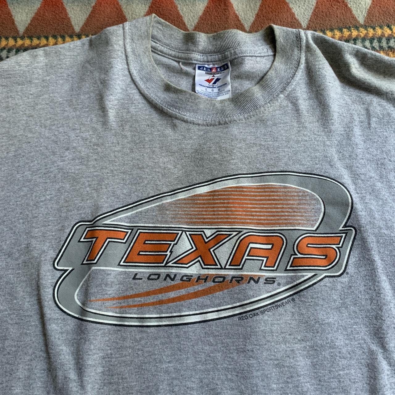 Vintage University of Texas Ut shirt. Tag large... - Depop