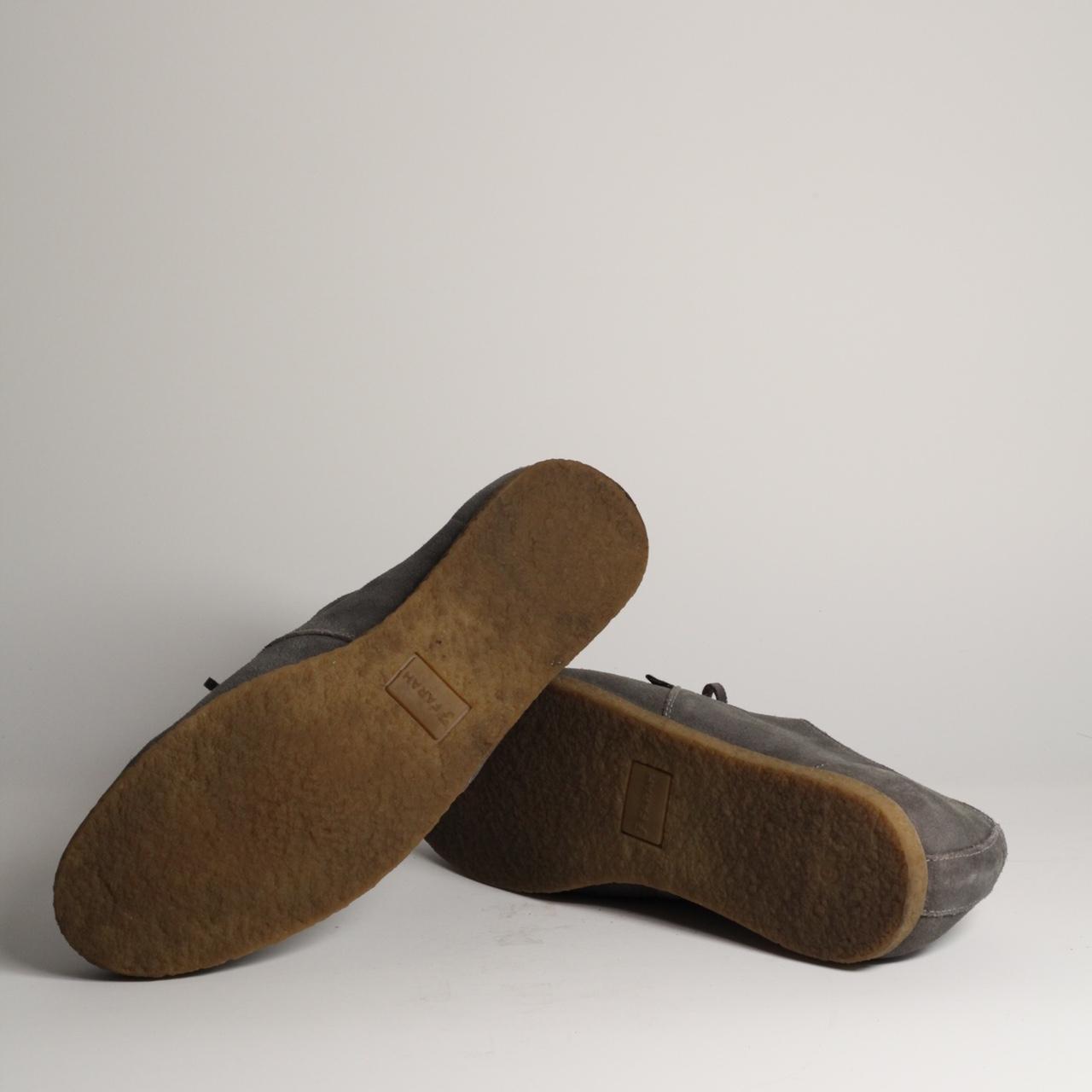 Farah grey suede shoes. Only worn a handful of... - Depop